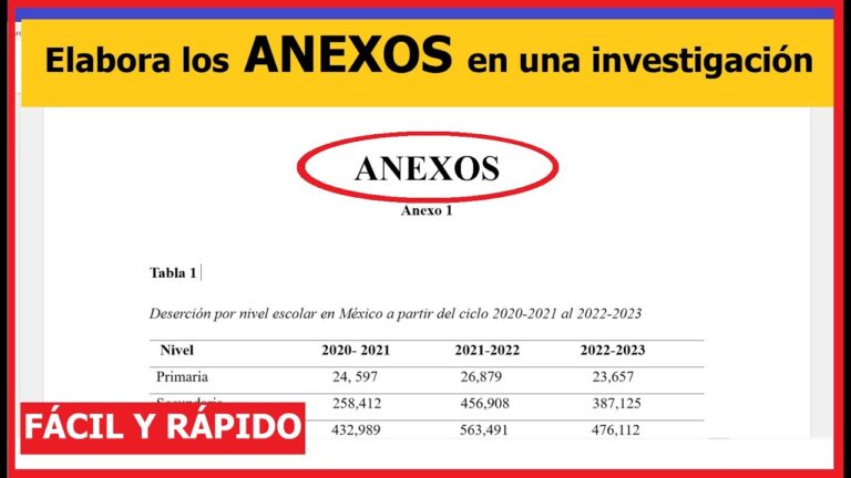 Ejemplo de Anexos: Guía Completa para Crear Anexos Efectivos en Tus ...