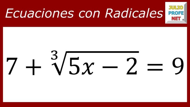 Ejercicios de Radicales con Soluciones: Domina la Simplificación y ...