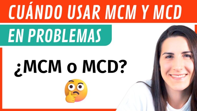 Problemas Resueltos de MCM y MCD en PDF: Guía Completa para Estudiantes ...