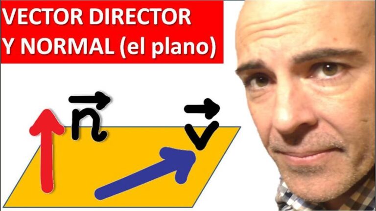 Vector Normal y Vector Director: Diferencias, Definiciones y ...