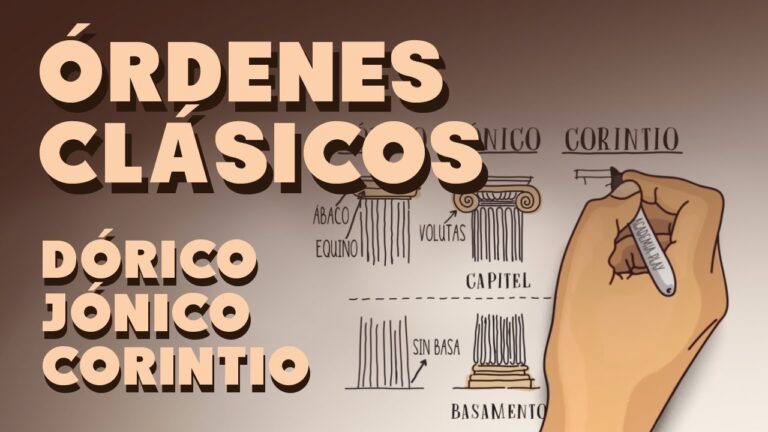 Columna Orden Dórico: Características, Historia y Ejemplos en la ...
