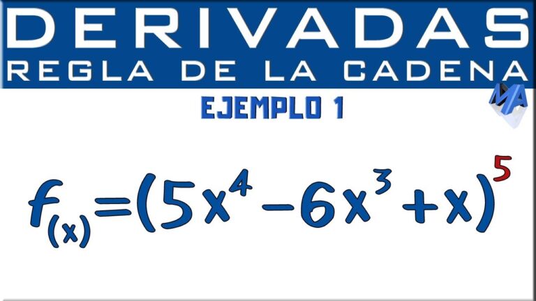 Derivada de Funciones Compuestas: Guía Completa y Ejemplos Prácticos ...