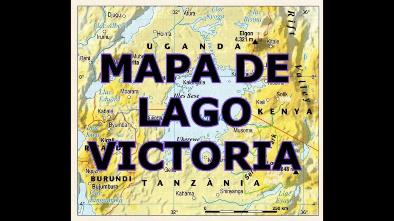 Lago Victoria: Mapa y Datos Clave sobre el Lago Más Grande de África ...